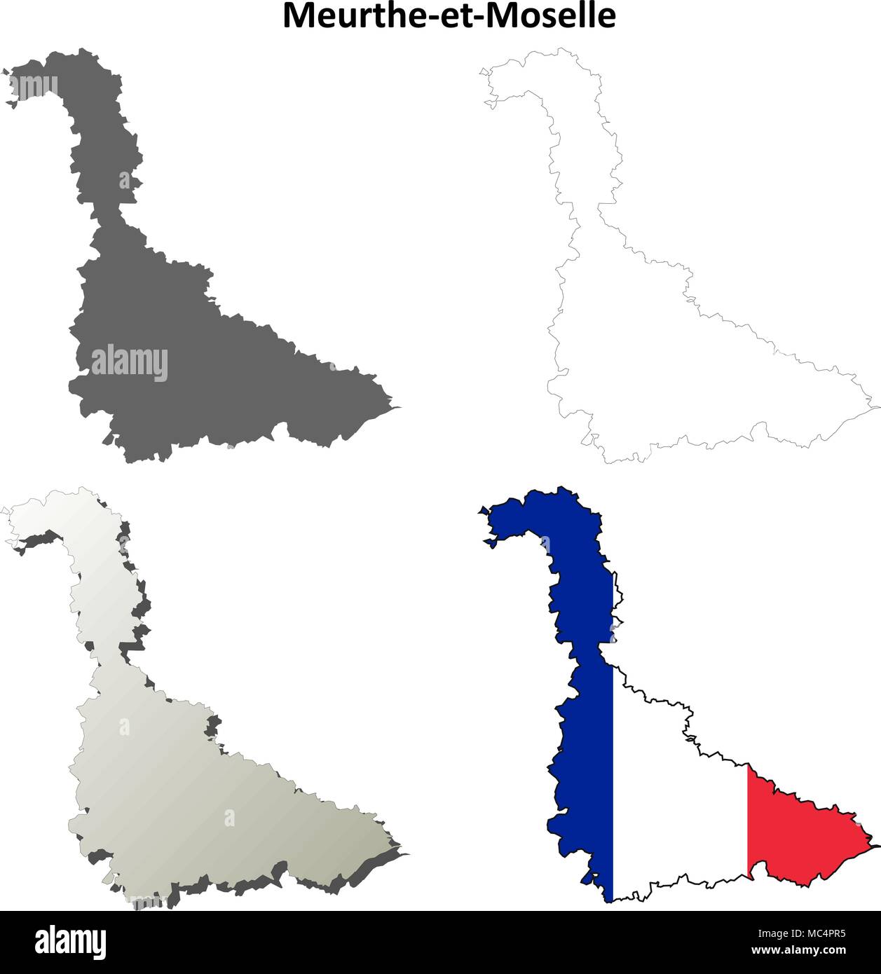 Nancy outline map hi-res stock photography and images - Alamy