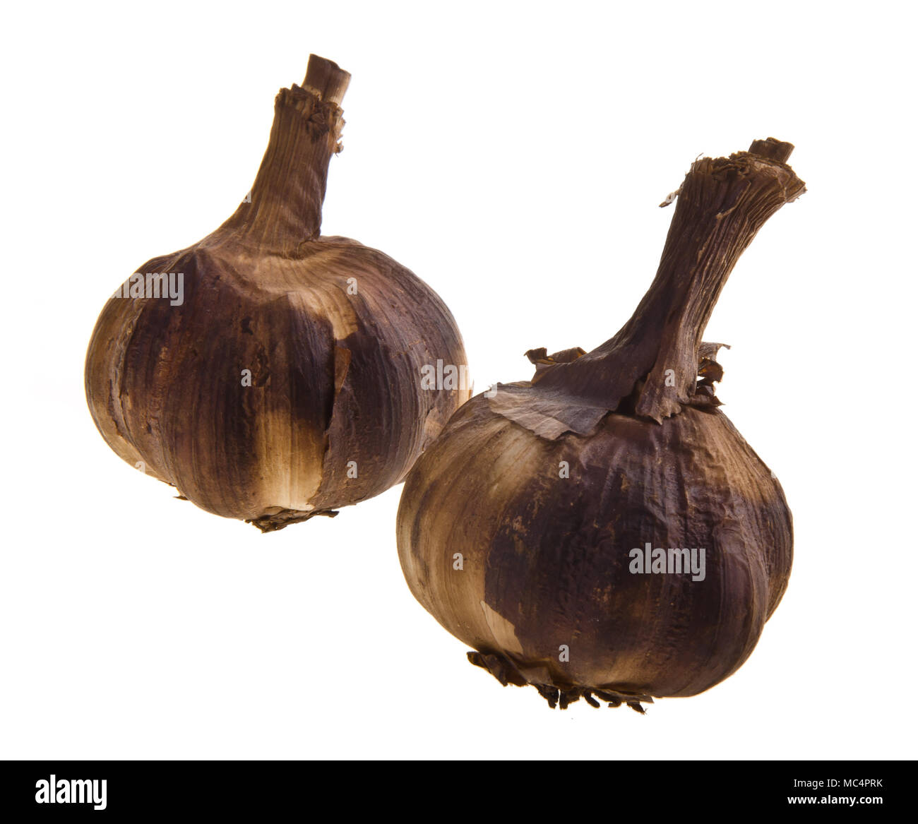 Garlic. Bulb / Head of garlic on background Stock Photo - Alamy