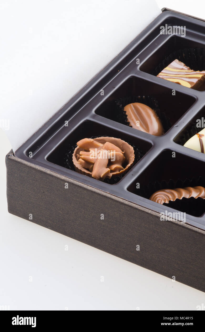 chocolate assorted with a background Stock Photo - Alamy