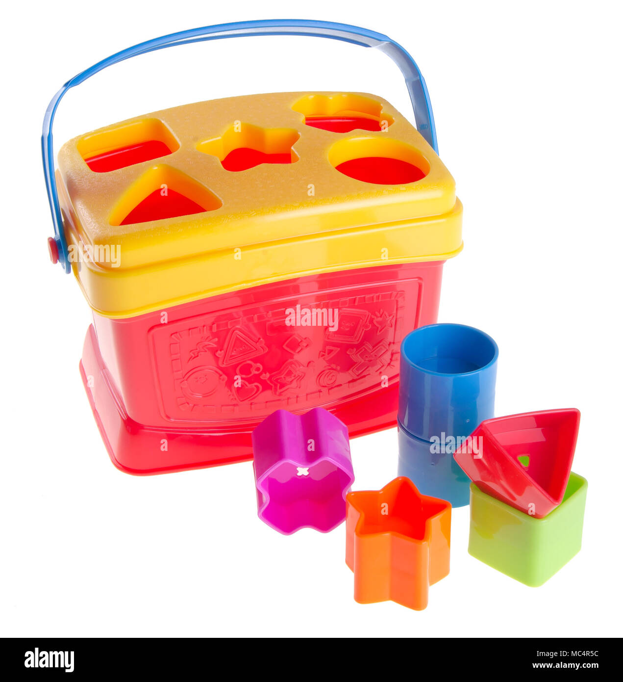 Different colour cubes Cut Out Stock Images & Pictures - Alamy