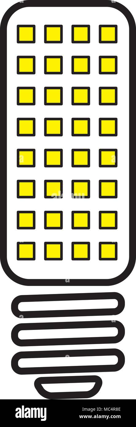 Led light economical electricity Stock Vector Images - Alamy