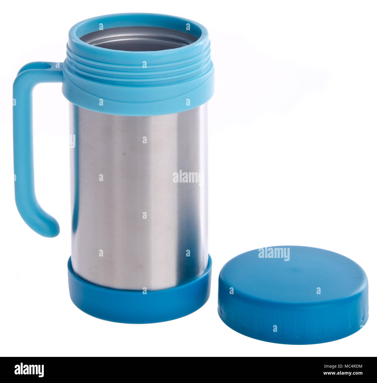 Thermo cup on the white background Stock Photo - Alamy