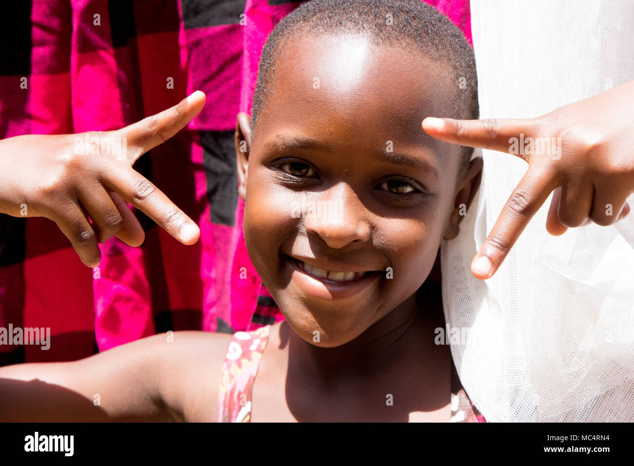 Beautiful ugandan girl hi-res stock photography and images - Alamy