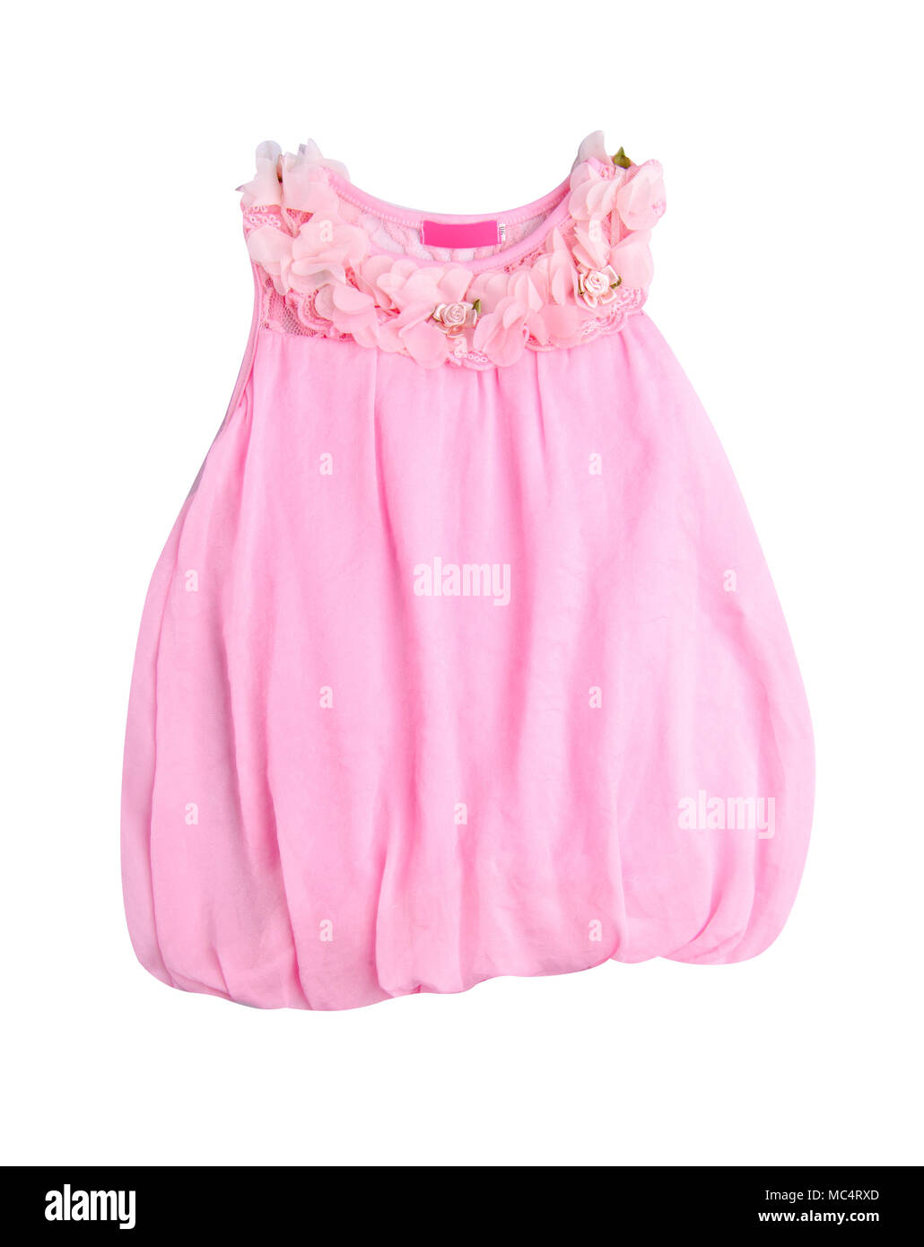 Dress for girls on the white background Stock Photo - Alamy