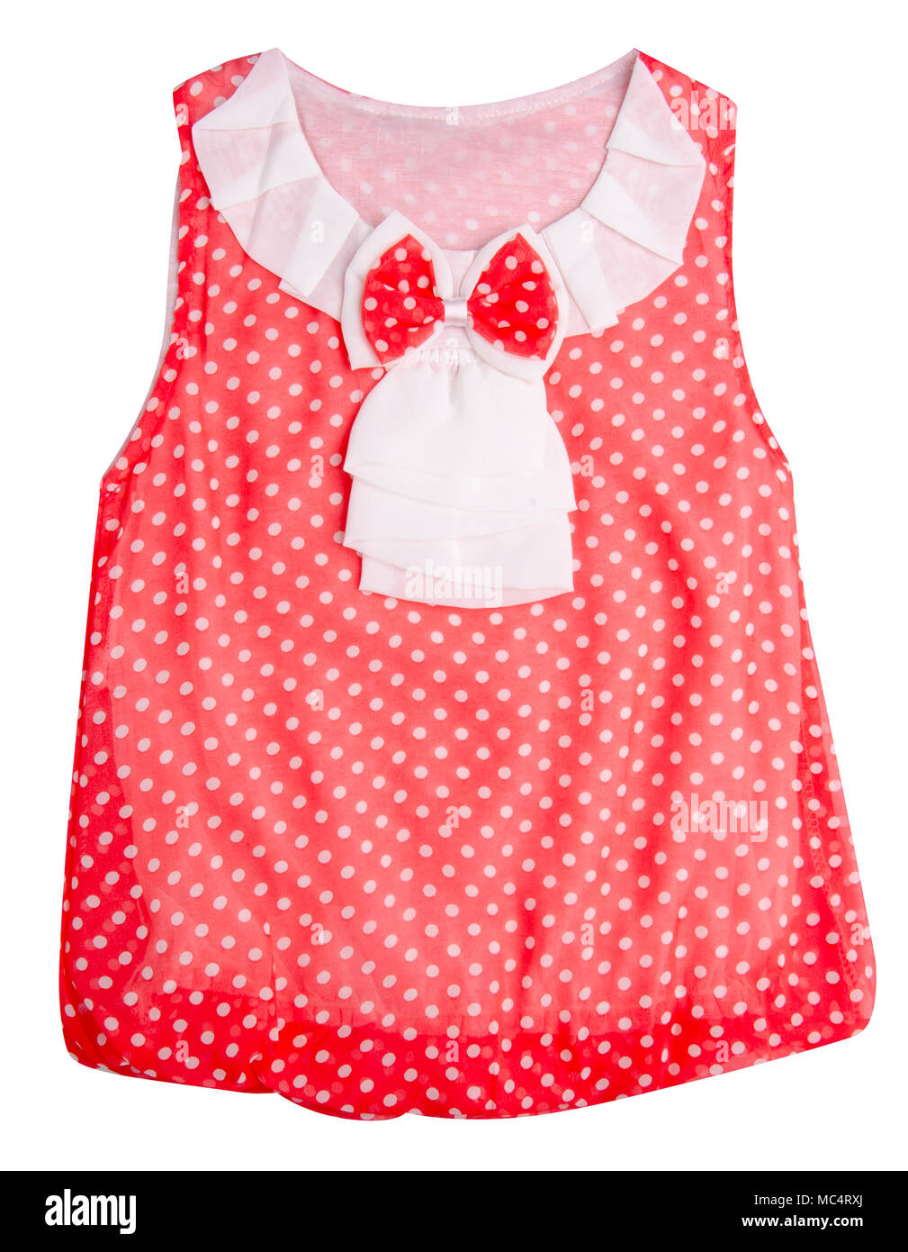 Dress for girls on the white background Stock Photo - Alamy