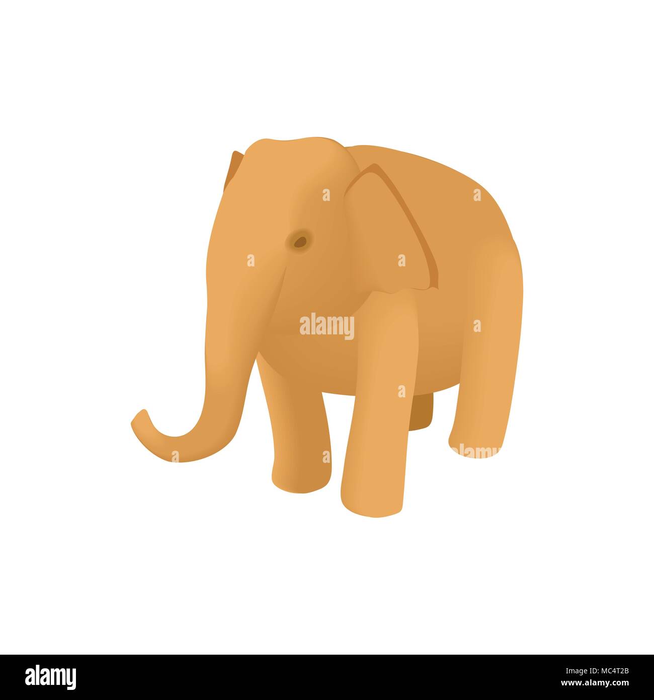Elephant icon, cartoon style Stock Vector Image & Art - Alamy