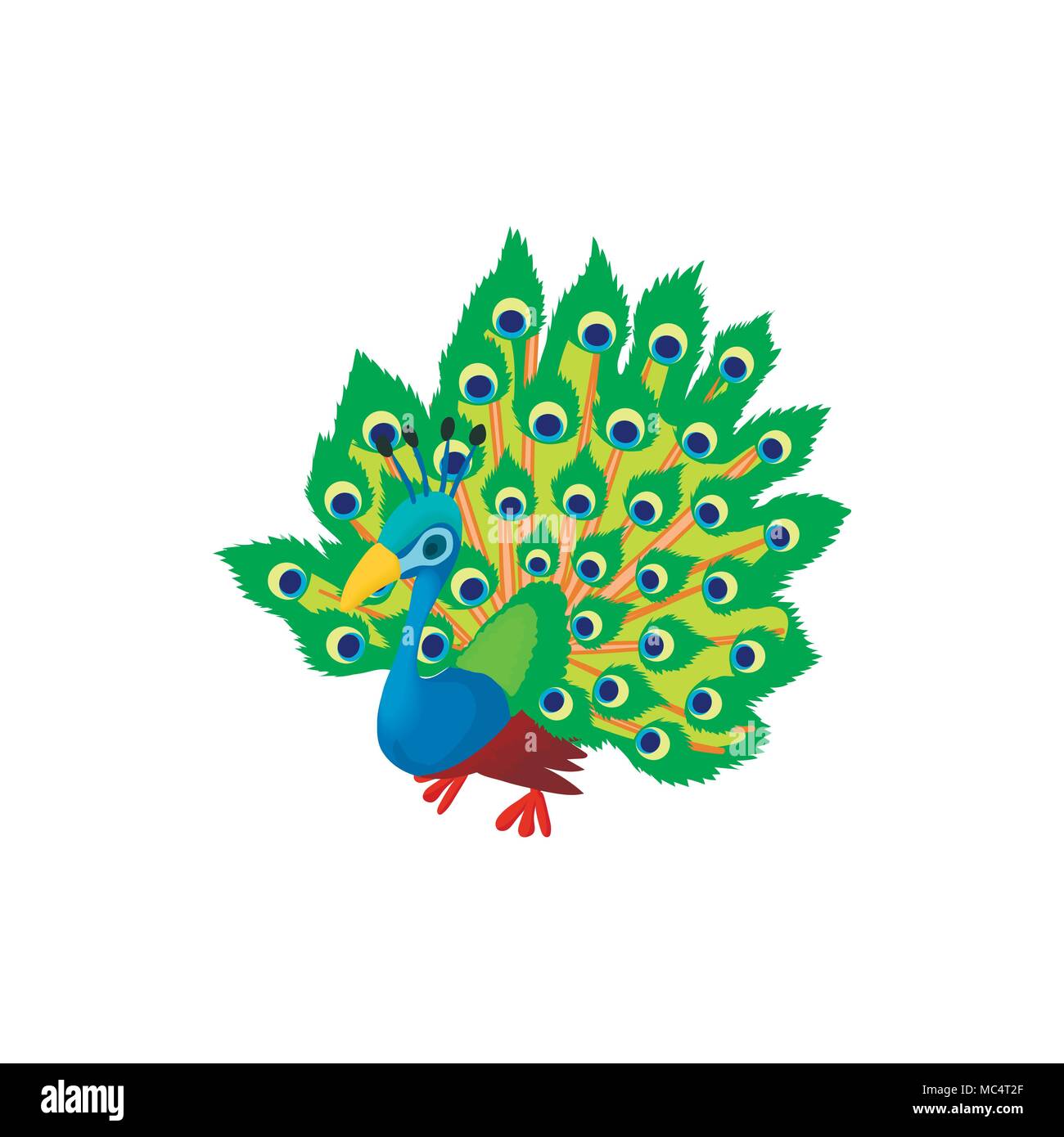 Cartoon Peacock Stock Photos & Cartoon Peacock Stock Images - Alamy