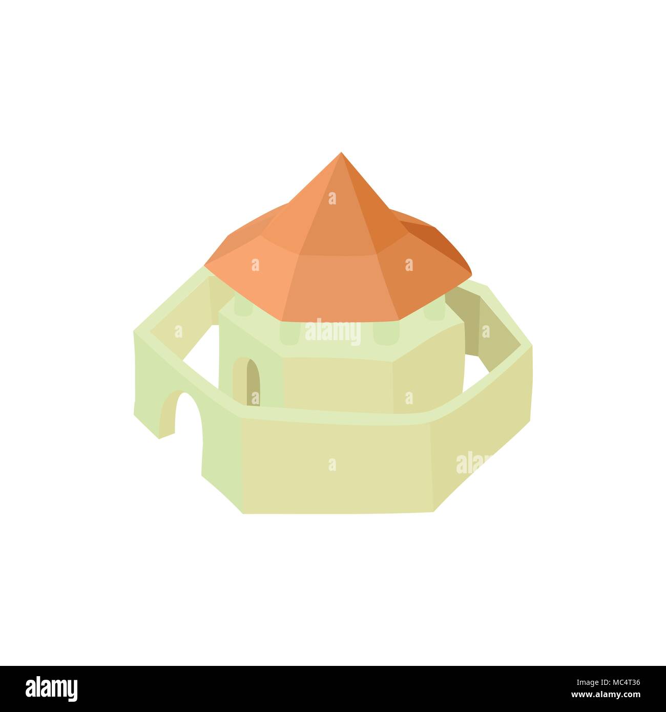 Buddhist temple icon, cartoon style Stock Vector Image & Art - Alamy