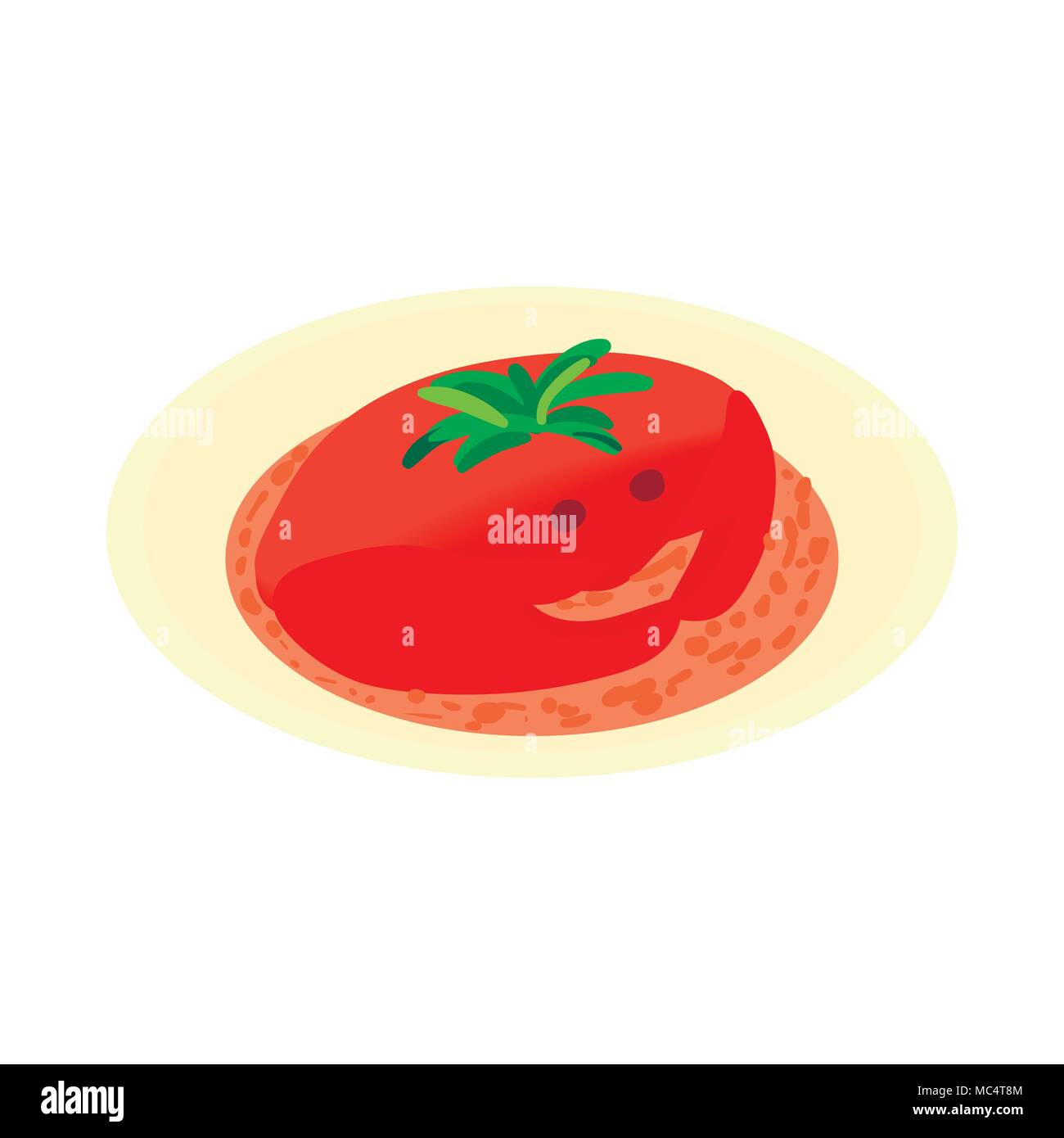 Asian seafood soup crab Stock Vector Images - Alamy