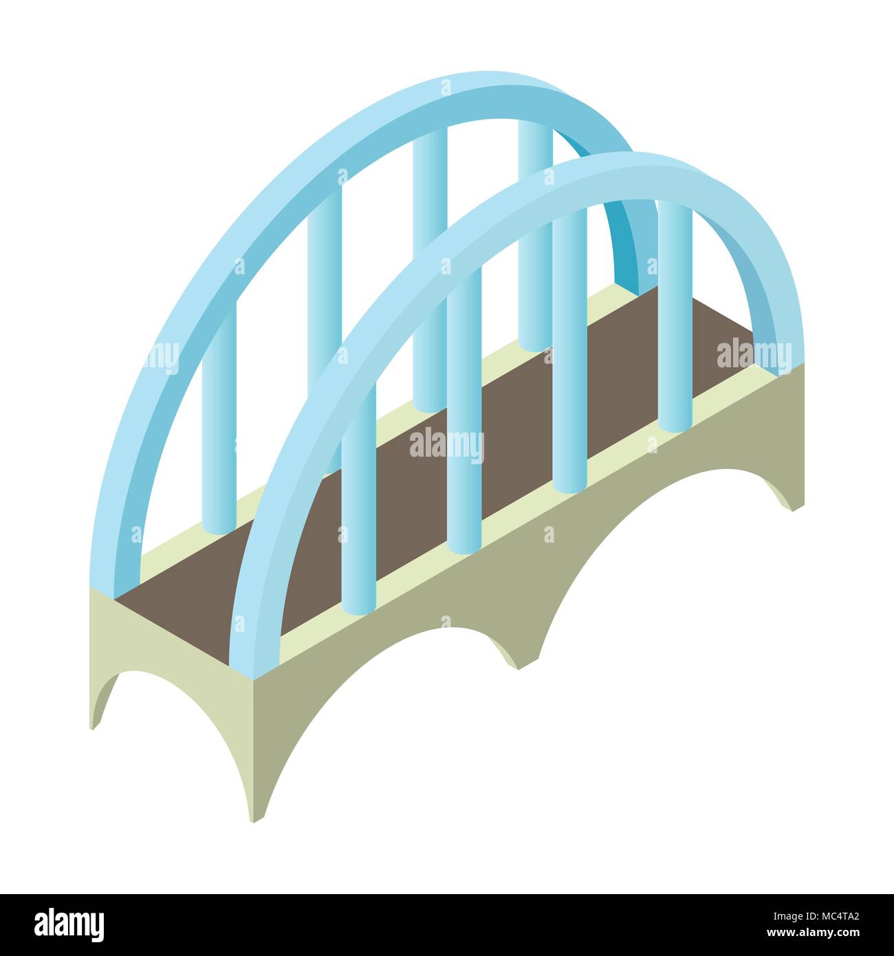 Big bridge icon, cartoon style Stock Vector Image & Art - Alamy