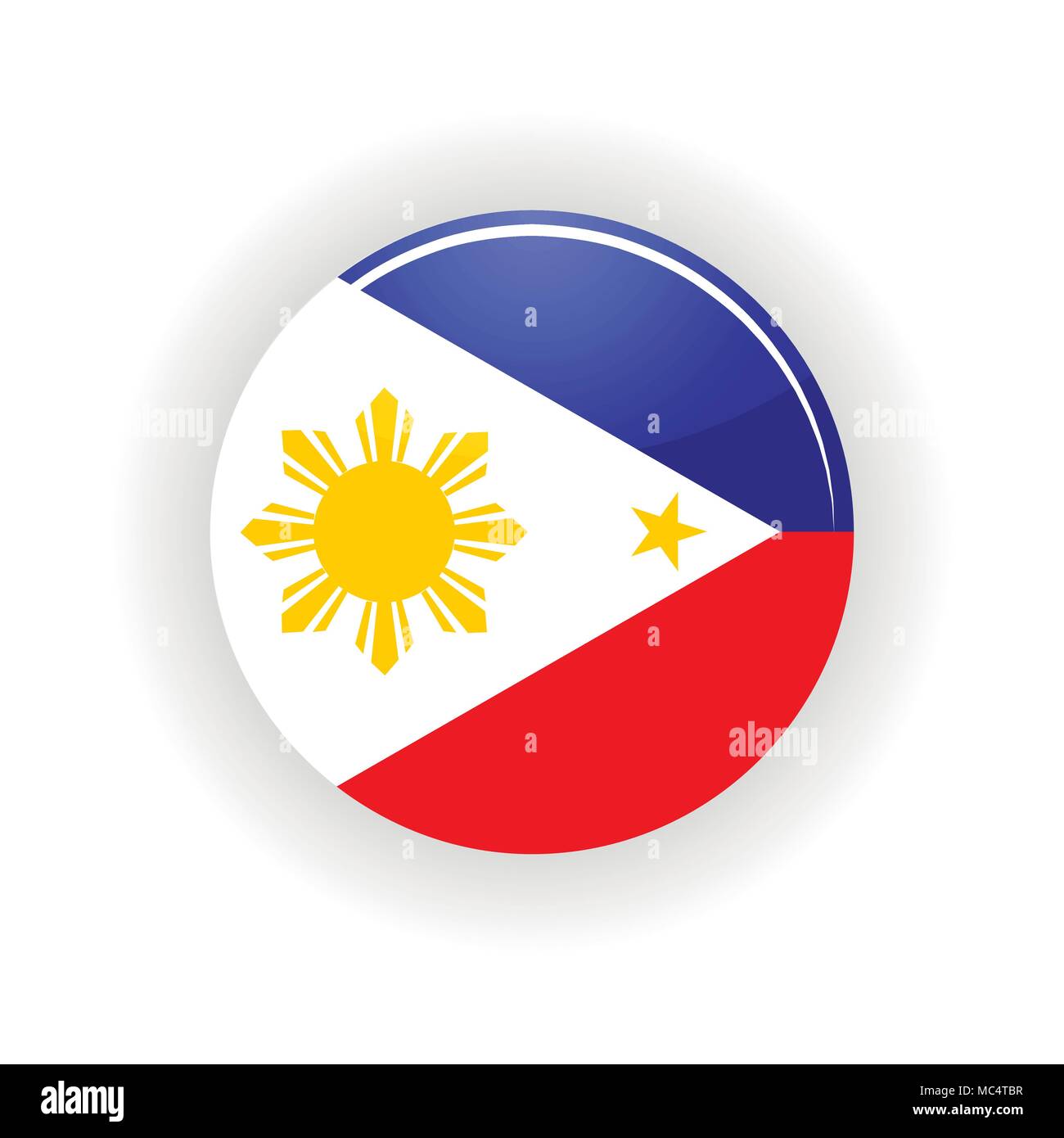 Philippines icon circle Stock Vector Image & Art - Alamy