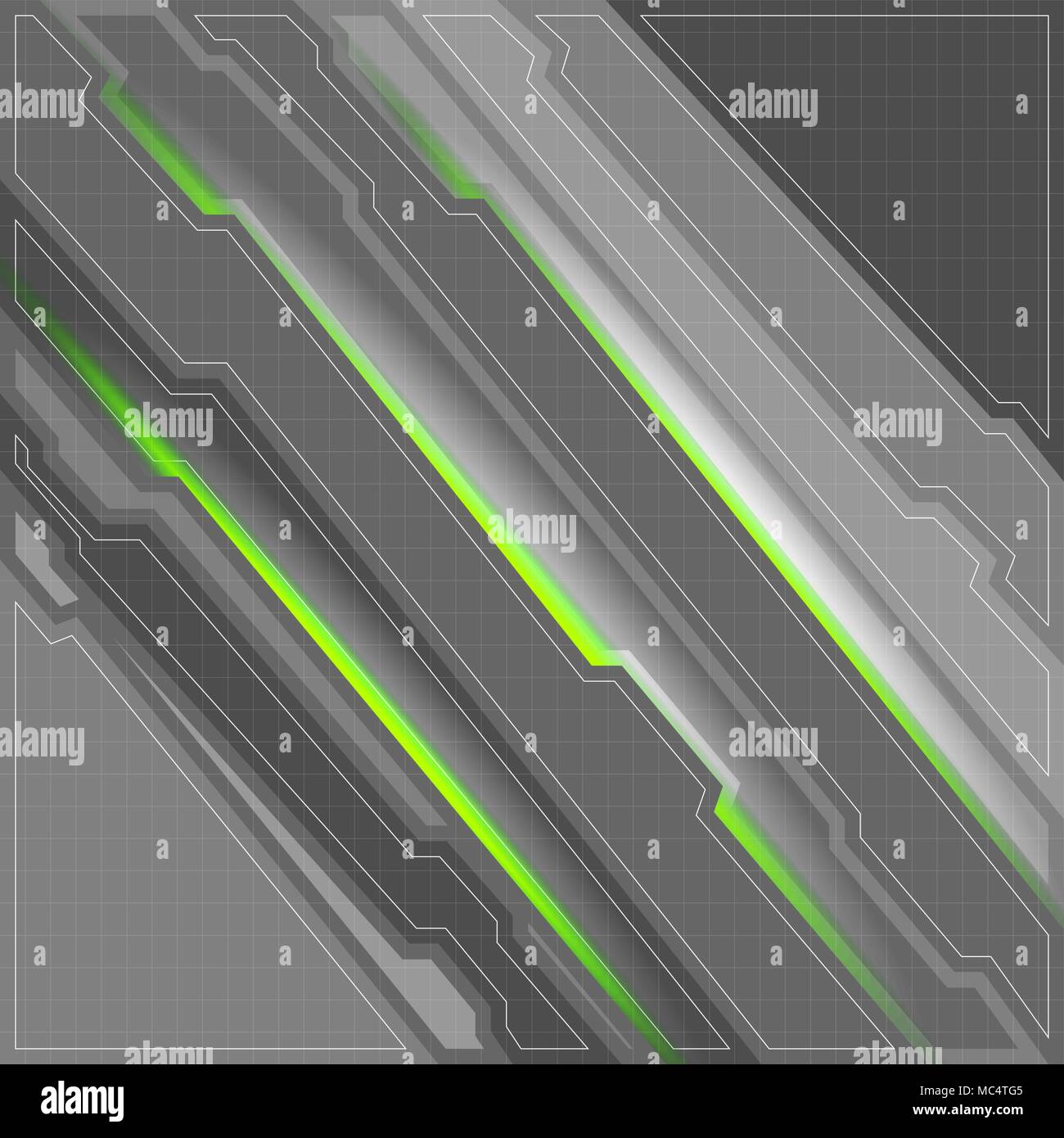 abstract modern technology background, design template Stock Vector ...