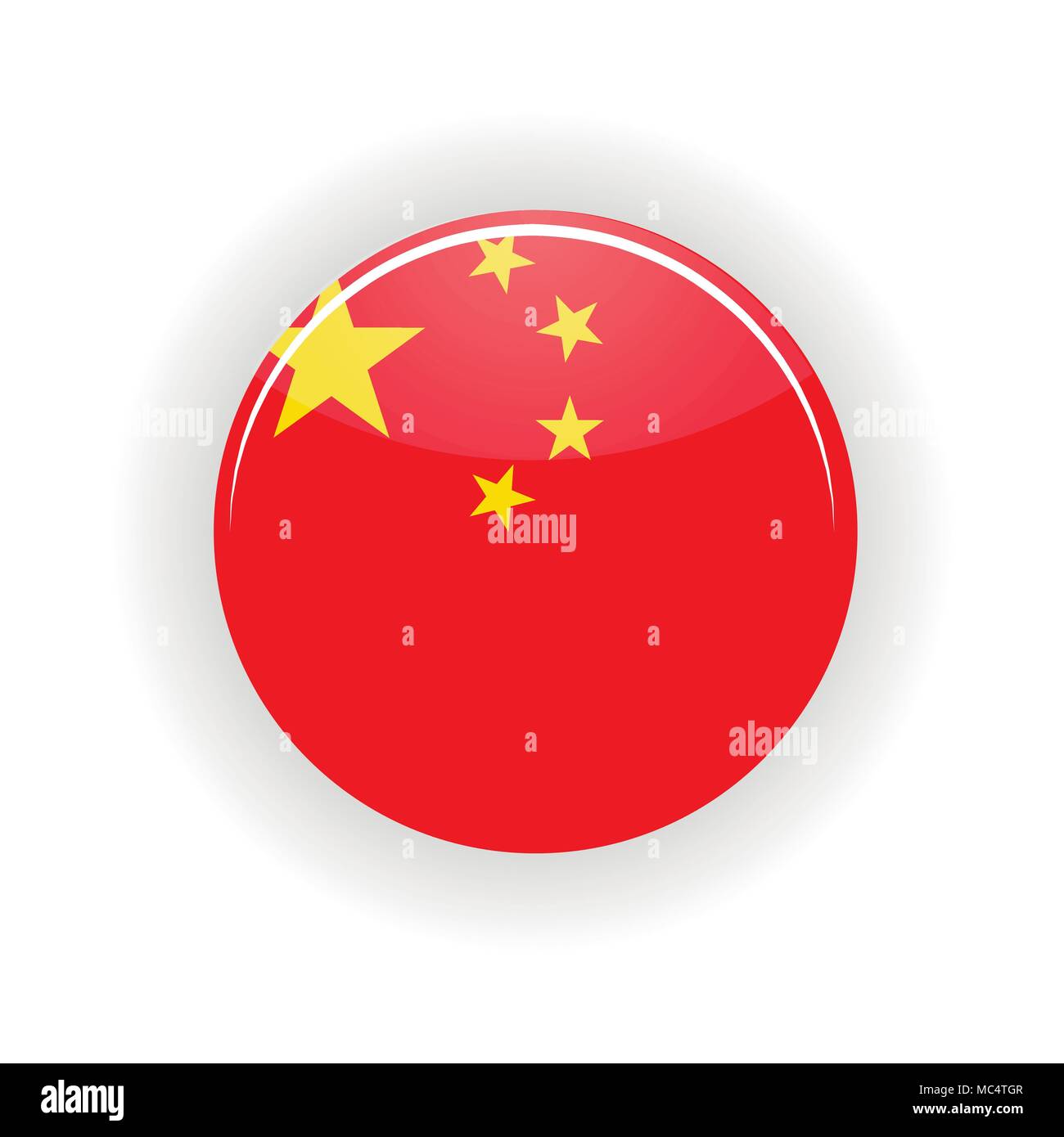 China icon circle Stock Vector Image & Art - Alamy
