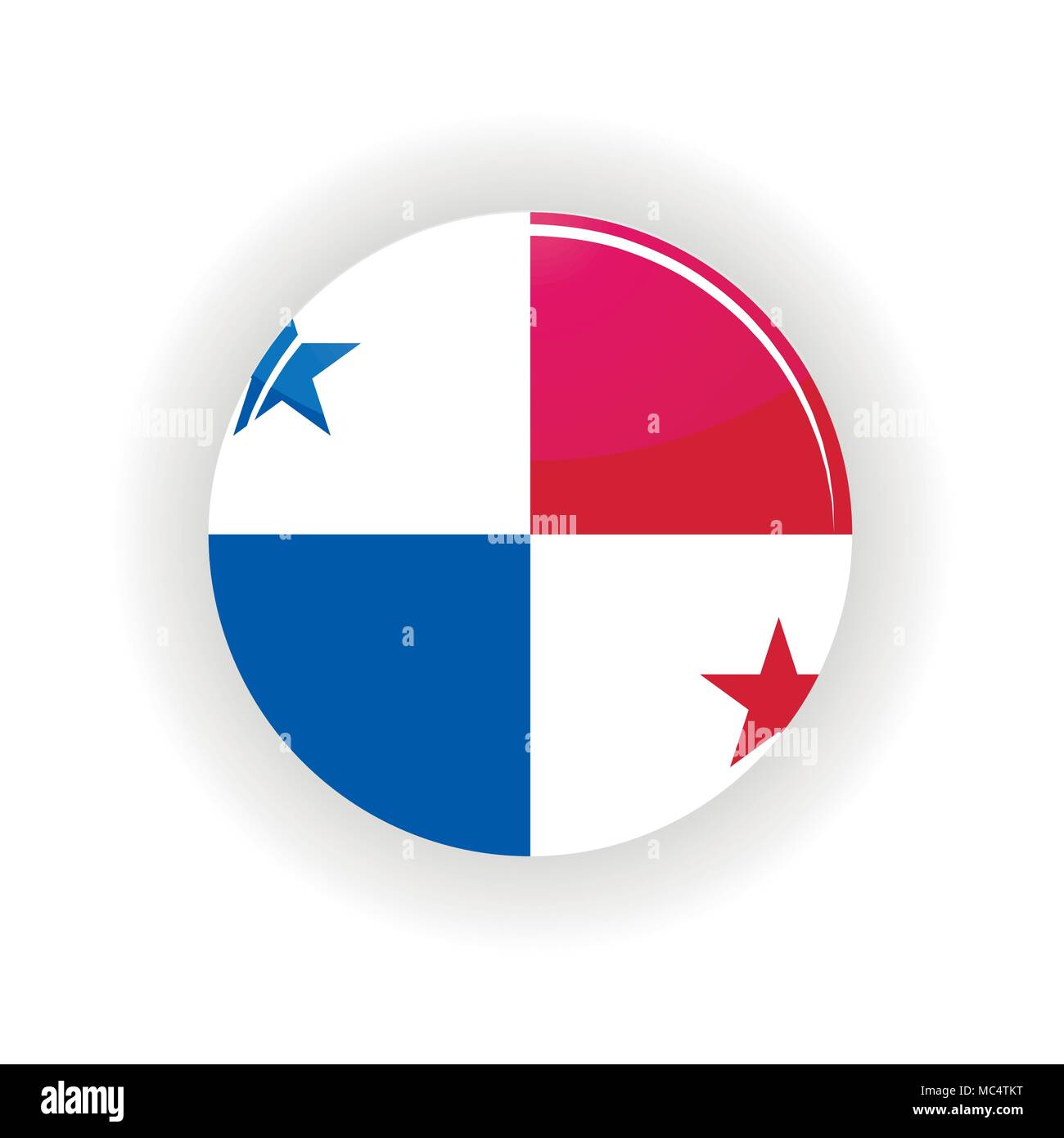Panama icon circle Stock Vector Image & Art - Alamy