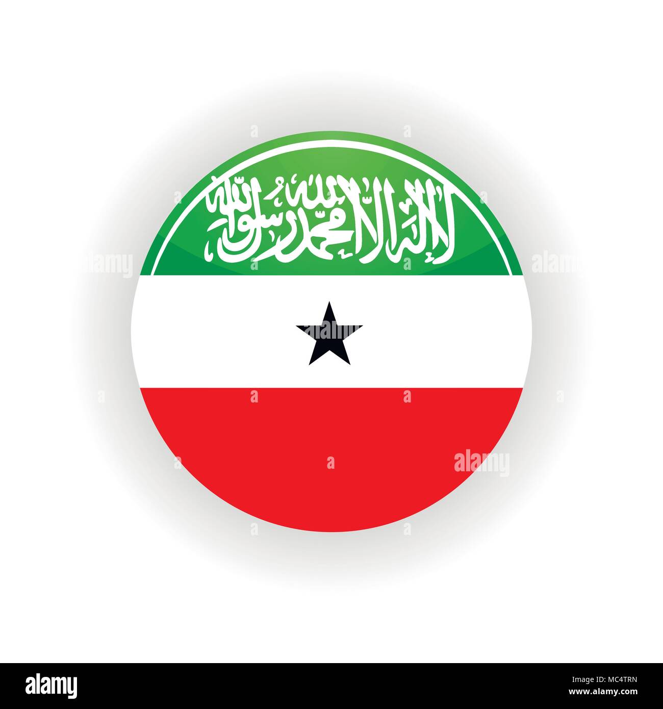 National flag somaliland Stock Vector Images - Alamy