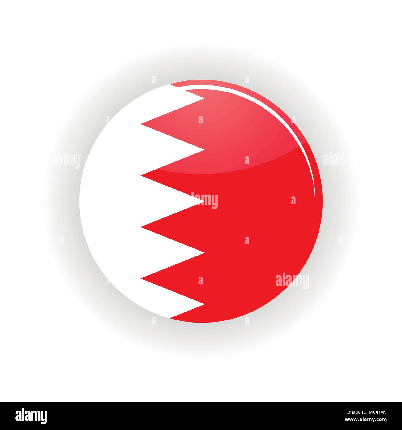 Bahrain icon circle Stock Vector Image & Art - Alamy