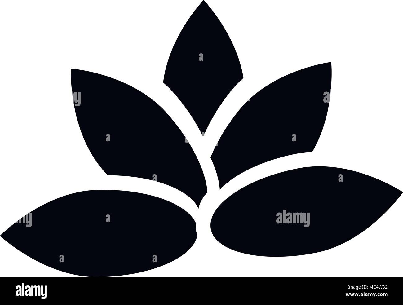 Lotus flower icon, simple style Stock Vector Image & Art - Alamy