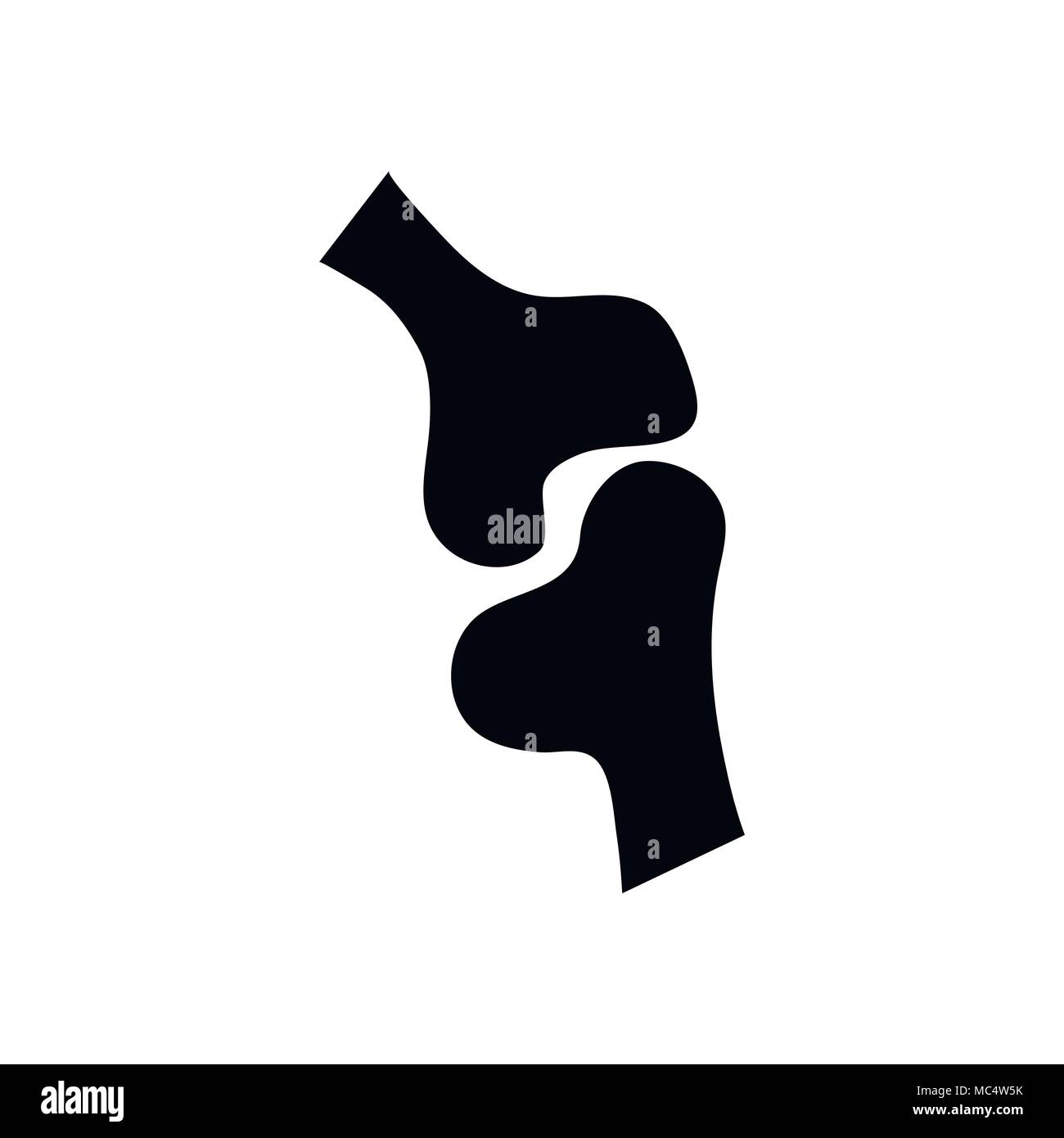 Human joint icon in simple style Stock Vector Image & Art - Alamy