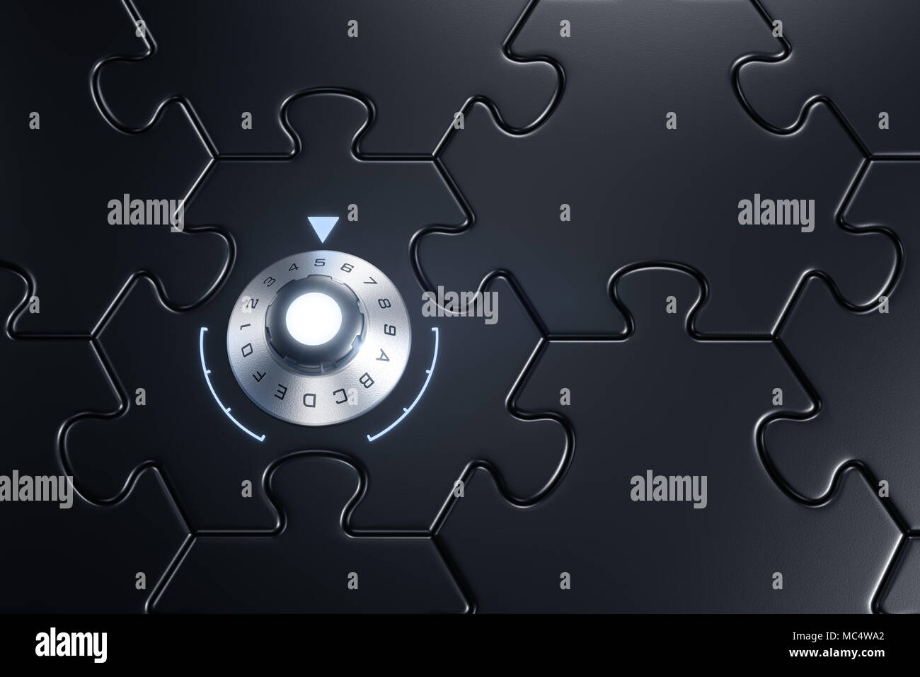 Cyber security lock binary hi-res stock photography and images - Alamy