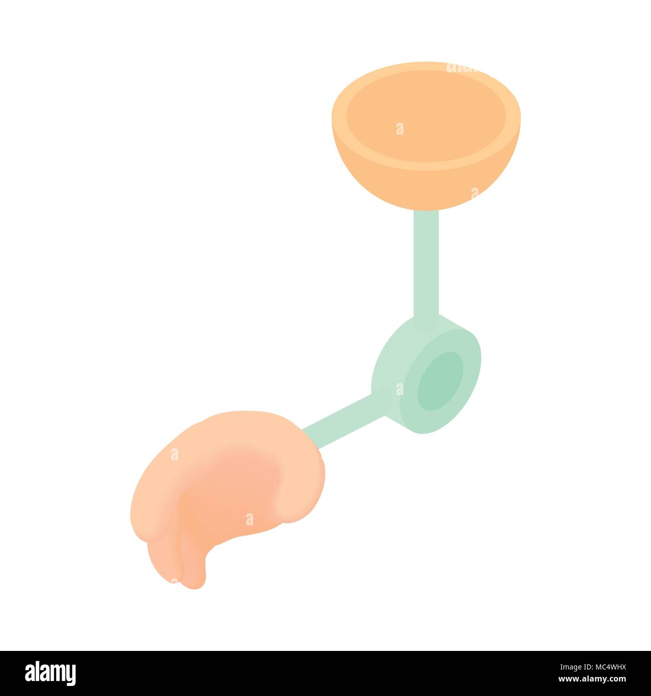 Prosthetic arm icon, cartoon style Stock Vector Image & Art - Alamy