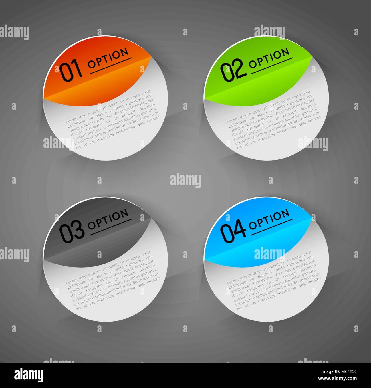 Modern flat design banner Stock Vector Images - Alamy