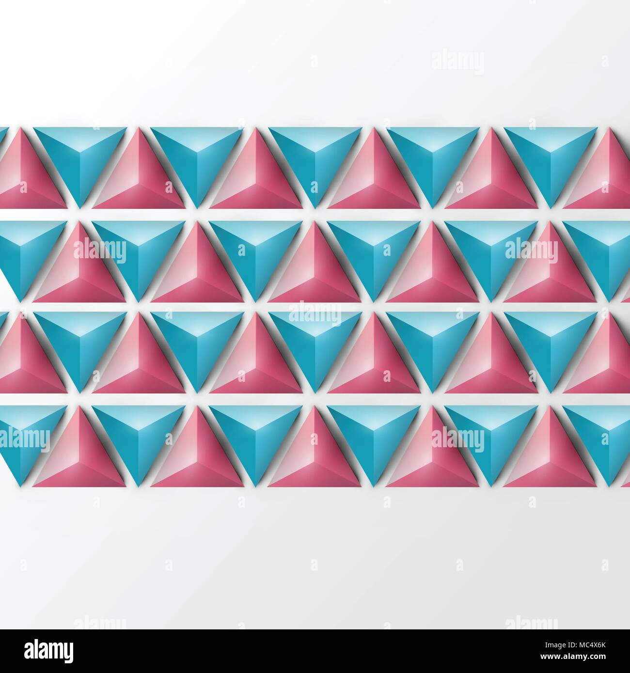 3D realistic triangle background, vector illustration Stock Vector ...
