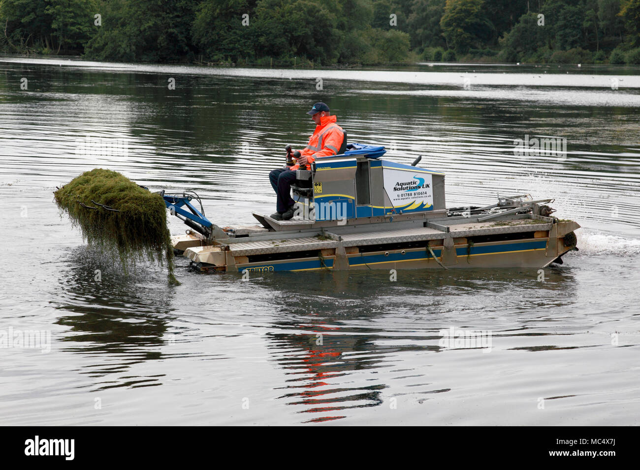 A 3 Truxor amphibious machine for collecting and gathering aquatic ...