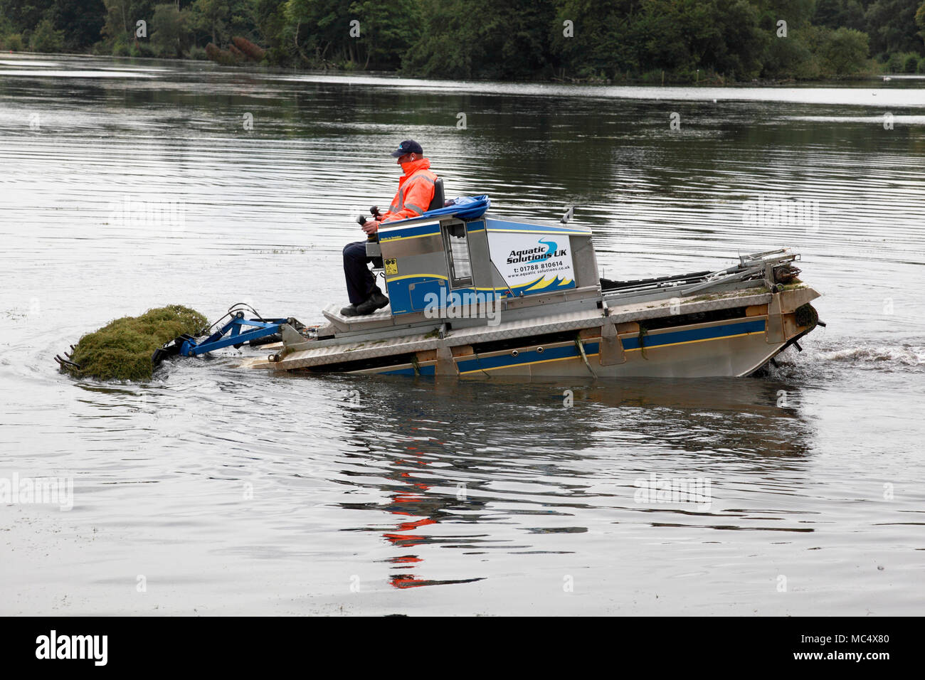 A 3 Truxor amphibious machine for collecting and gathering aquatic ...