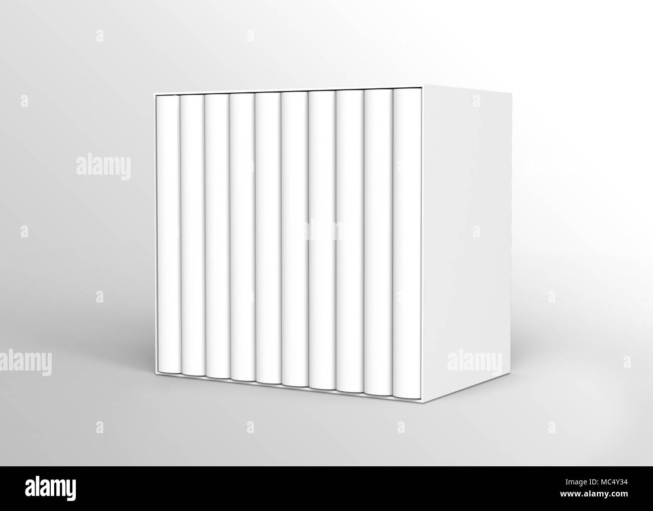 3d book box set hi-res stock photography and images - Alamy