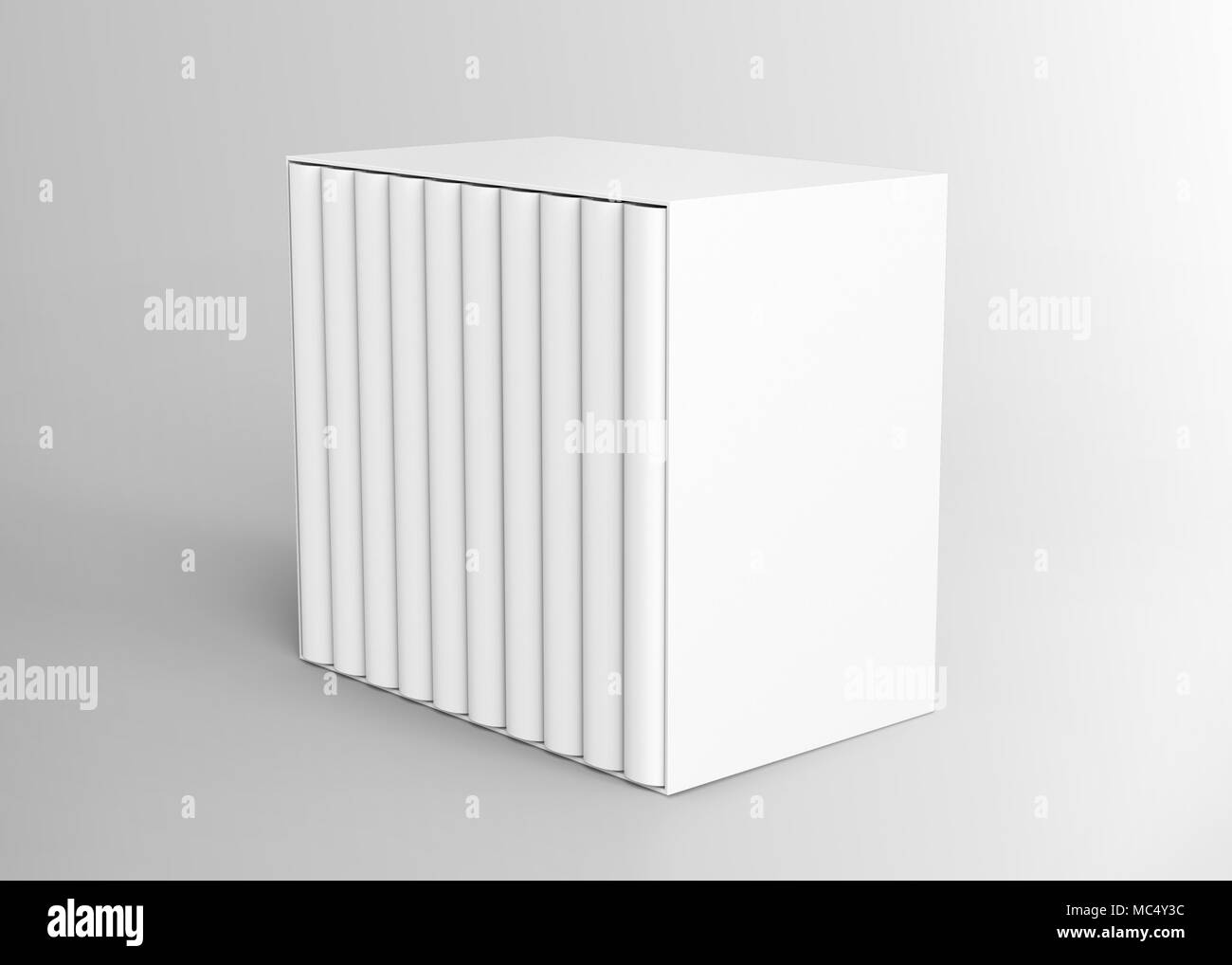 3d book box set hi-res stock photography and images - Alamy