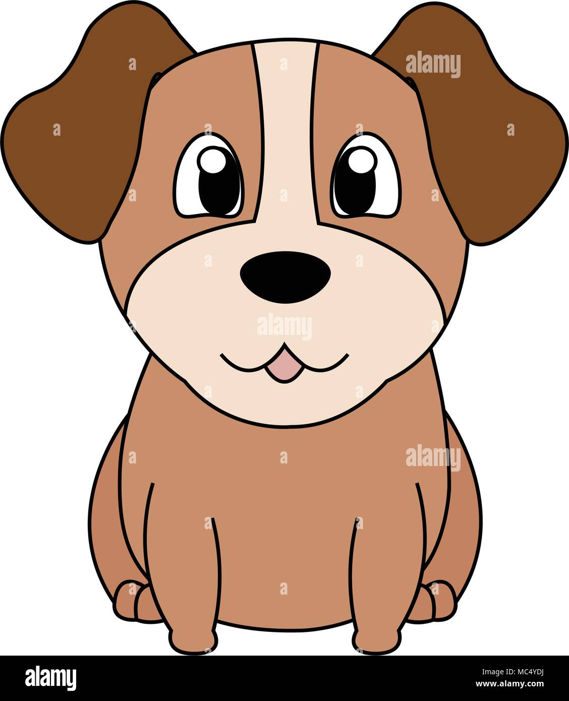 Abstract cute dog Stock Vector Image & Art - Alamy