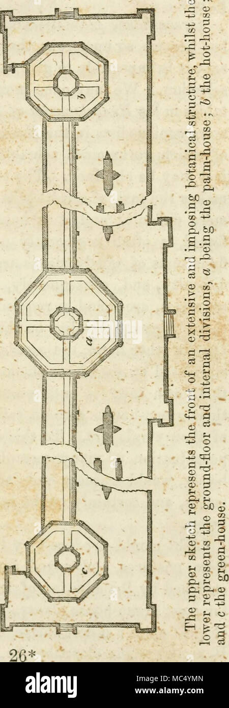 "The fruit, flower, and kitchen garden" (1851 Stock Photo - Alamy