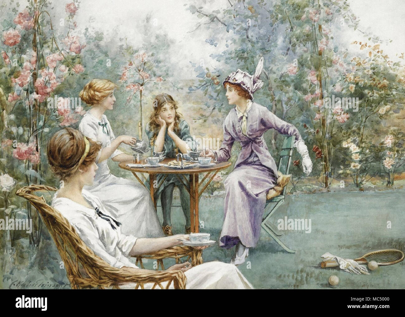 Victorian Tea Party Photoshoot