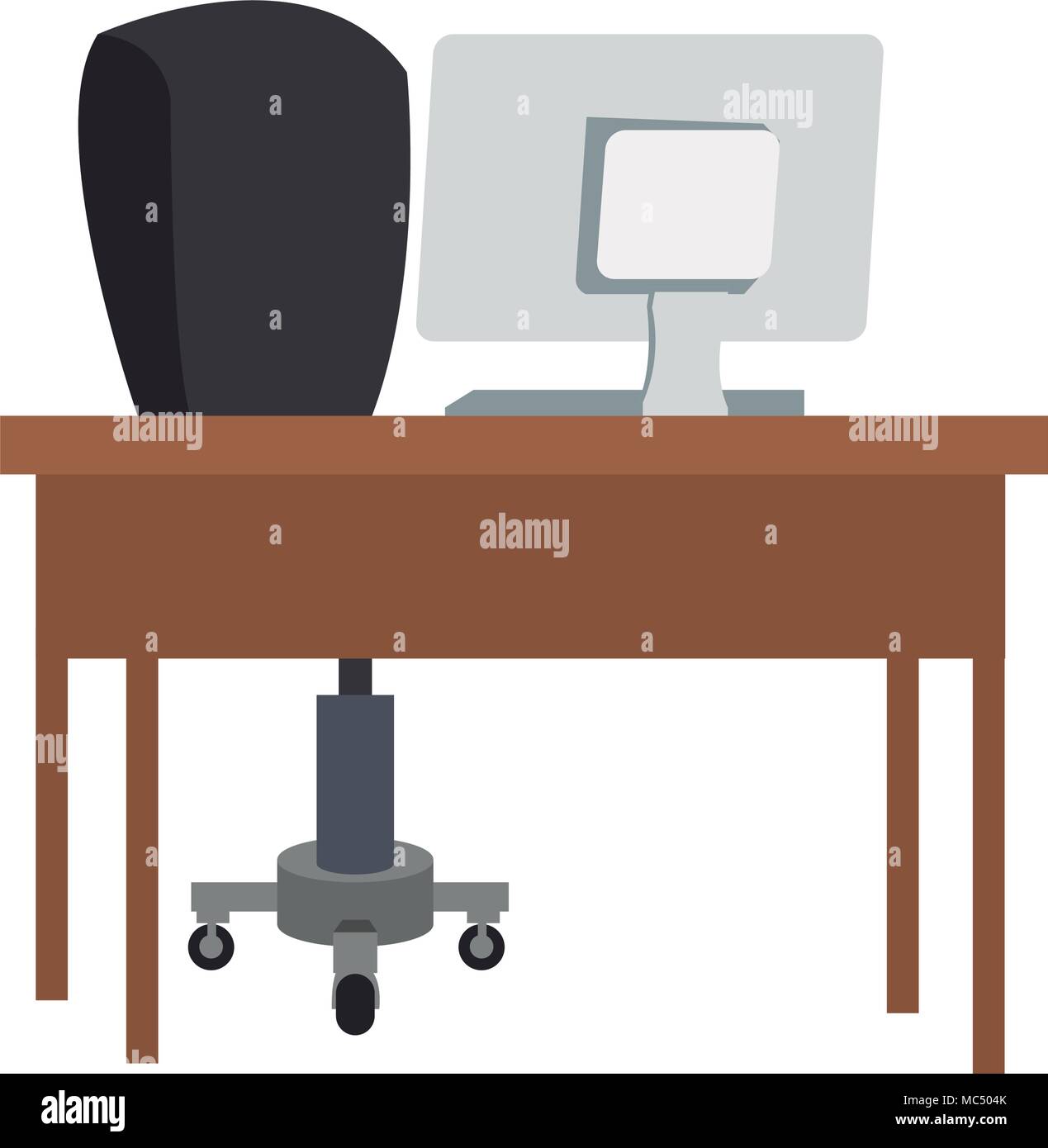 Empty development office technology Stock Vector Images - Alamy