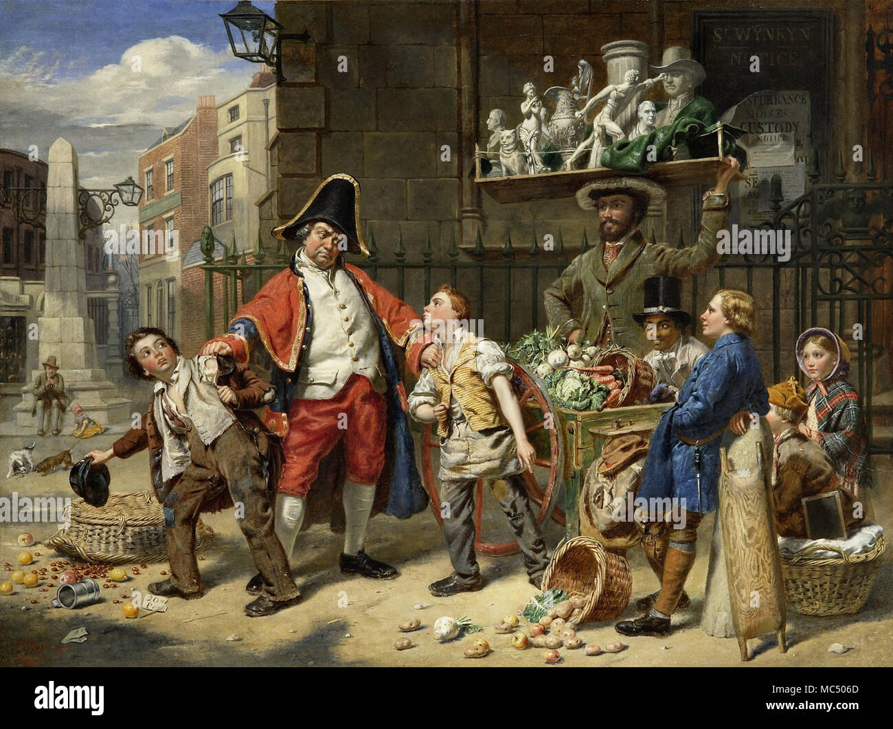 Hall Thomas P - the Brawl Stock Photo - Alamy