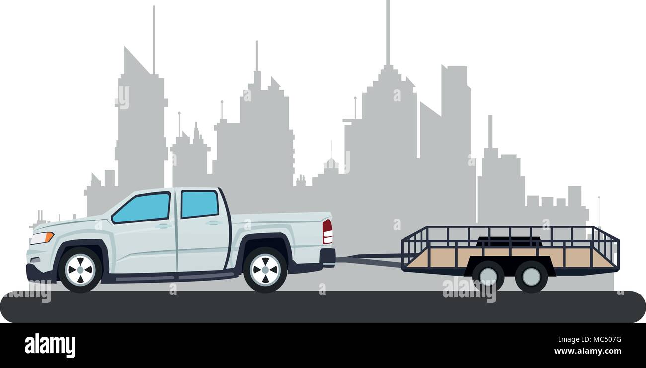 Car Towing Trailer Stock Photos & Car Towing Trailer Stock Images - Alamy