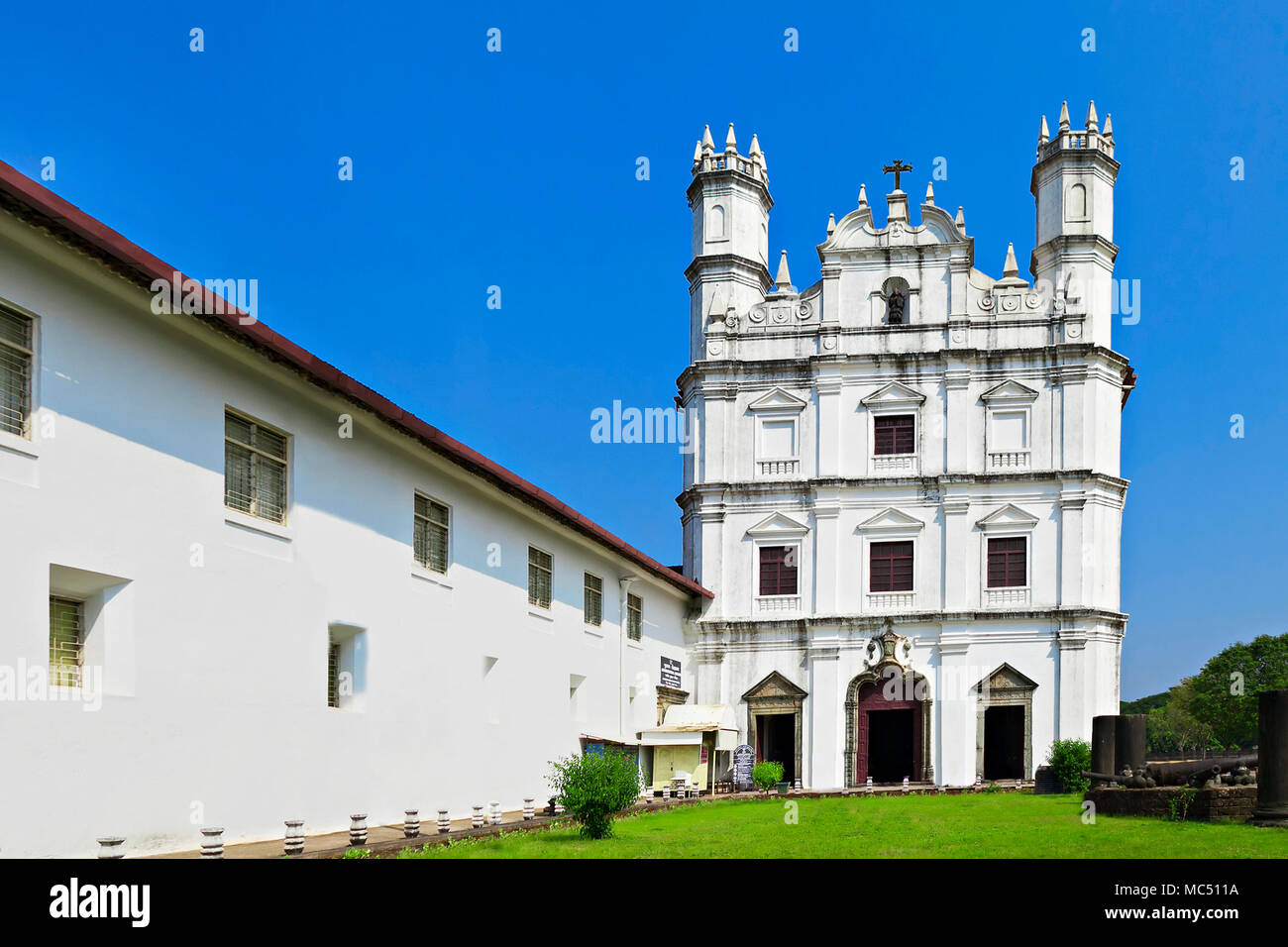 Church of St. Francis of Assisi, old Goa, India Stock Photo - Alamy