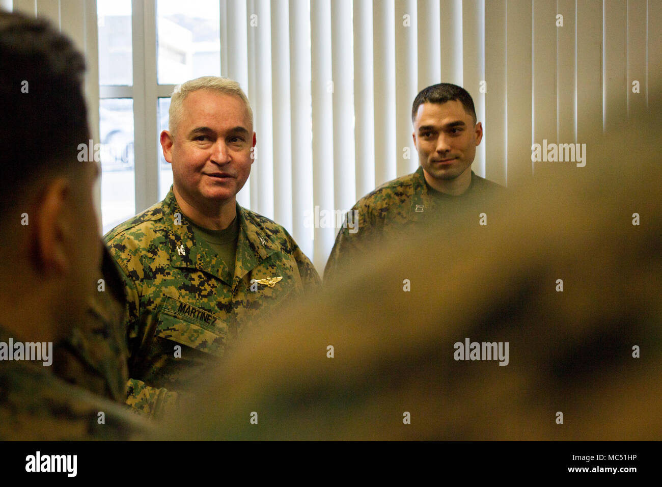 Col. Ricardo Martinez, chief of staff, Marine Air Ground Task Force ...