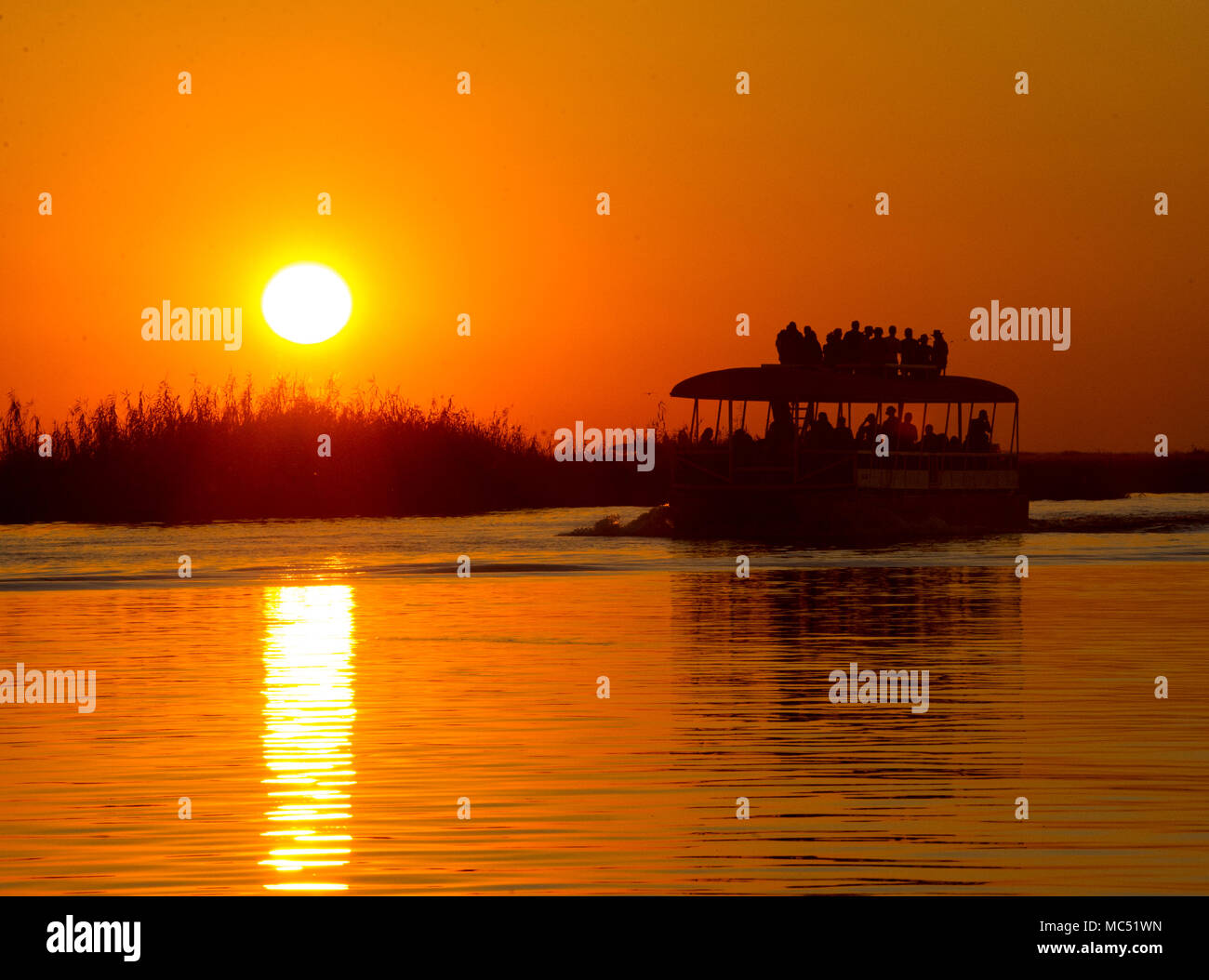 Chobe National Park, Kasane, Botswana. 12,04, 2018. Pic shows: An ...