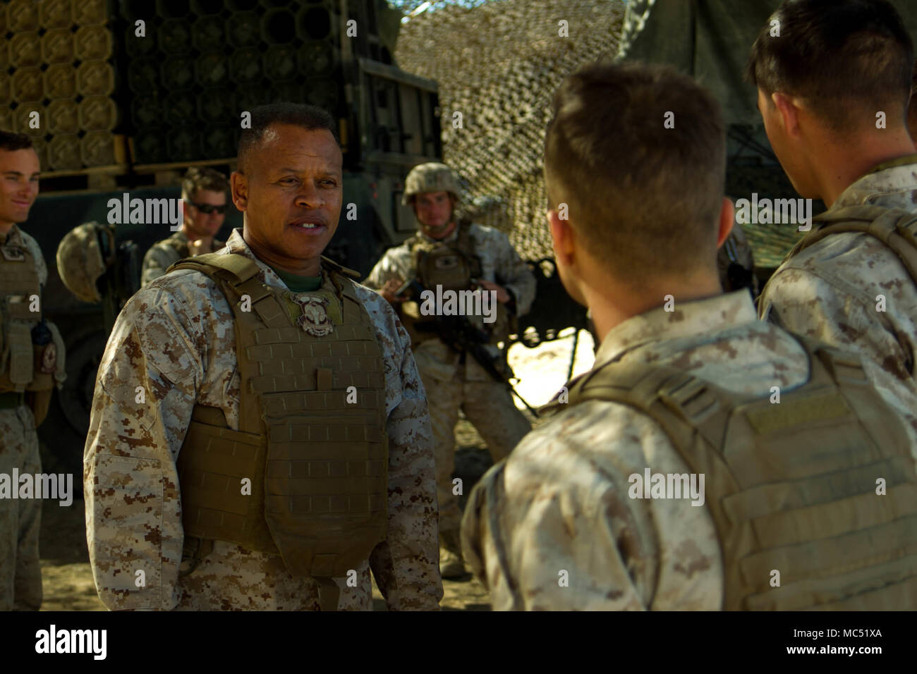 U.S. Marine Corps Major General Craig Q. Timberlake, Commanding General ...