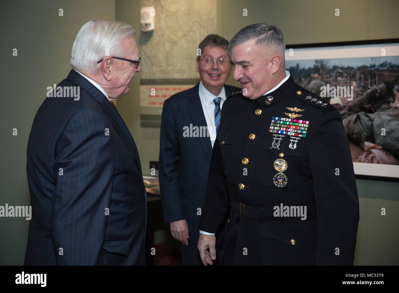 Assistant Commandant of the Marine Corps Gen. Glenn M. Walters, talks ...