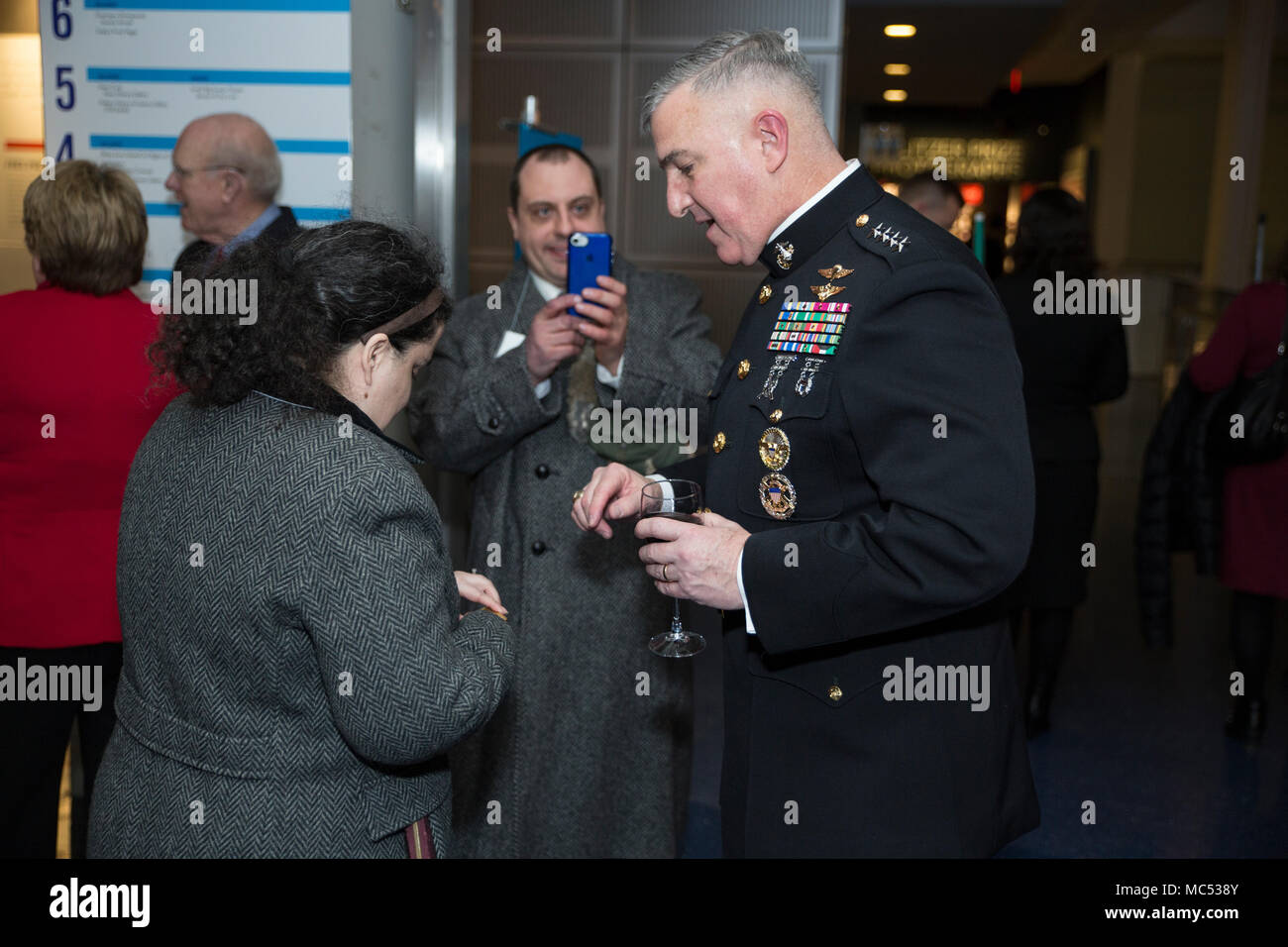 Assistant Commandant of the Marine Corps Gen. Glenn M. Walters, talks ...