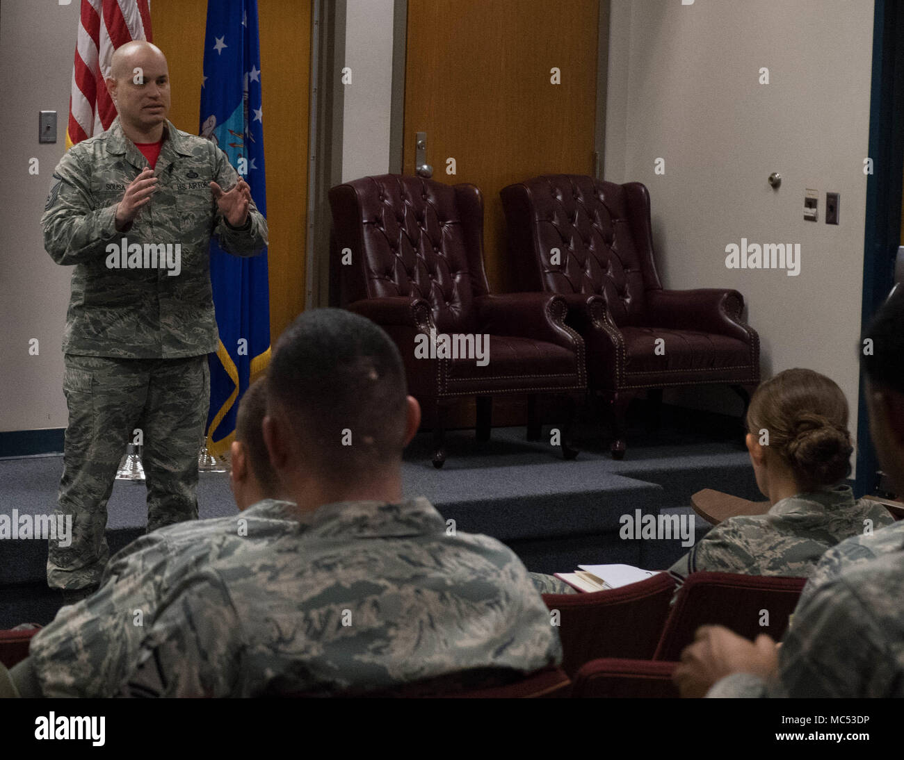 Master Sgt. Juan Sousa, 2nd Force Support Squadron career development ...