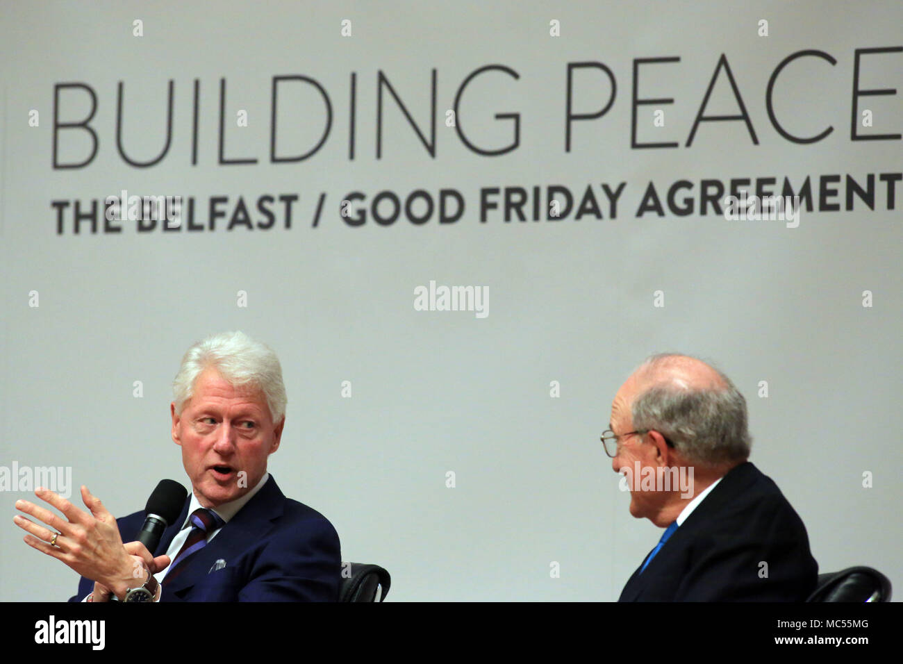 Monica mcwilliams peace talks hi-res stock photography and images - Alamy