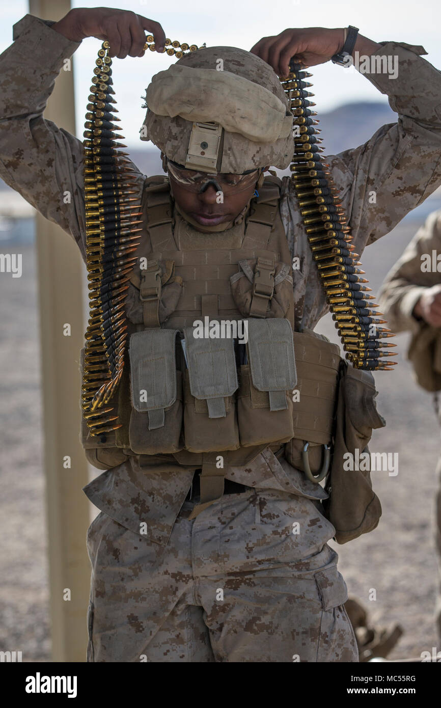 U.S. Marine Corps Sgt. Quentin O. Hardison, a low altitude air defense ...