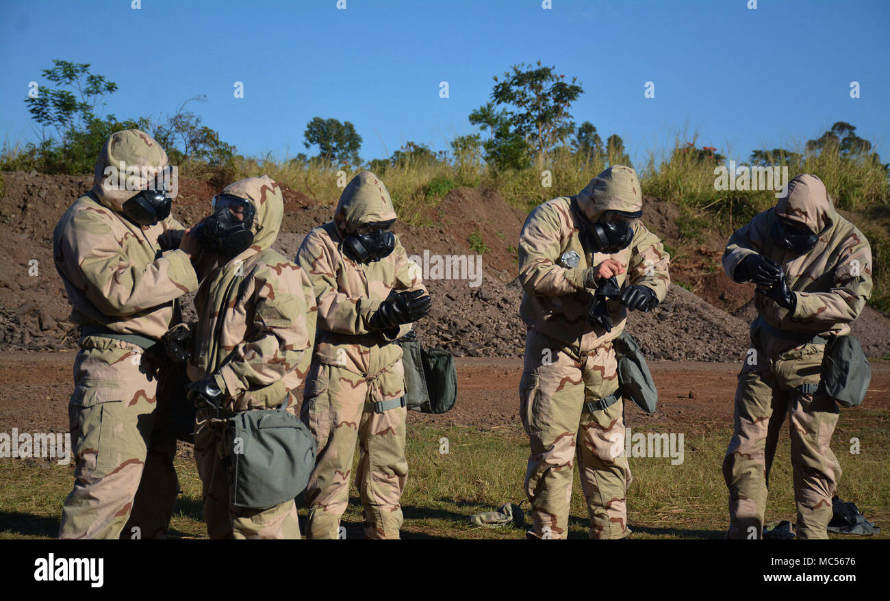 Soldiers of the 205th Military Intelligence Battalion, 500th Military ...