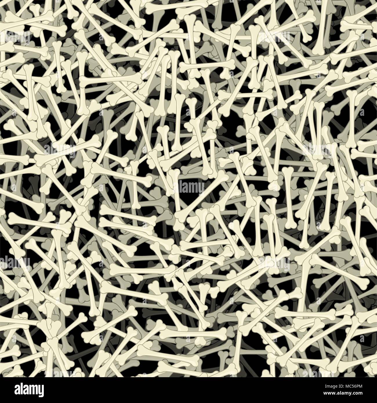 Seamless Bone Texture Pattern
