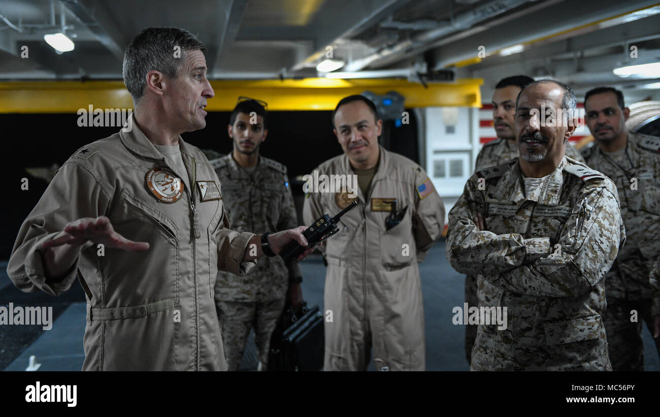 180131-N-MJ135-1094 ARABIAN GULF (Jan. 31, 2018) Rear Adm. Stephen ...