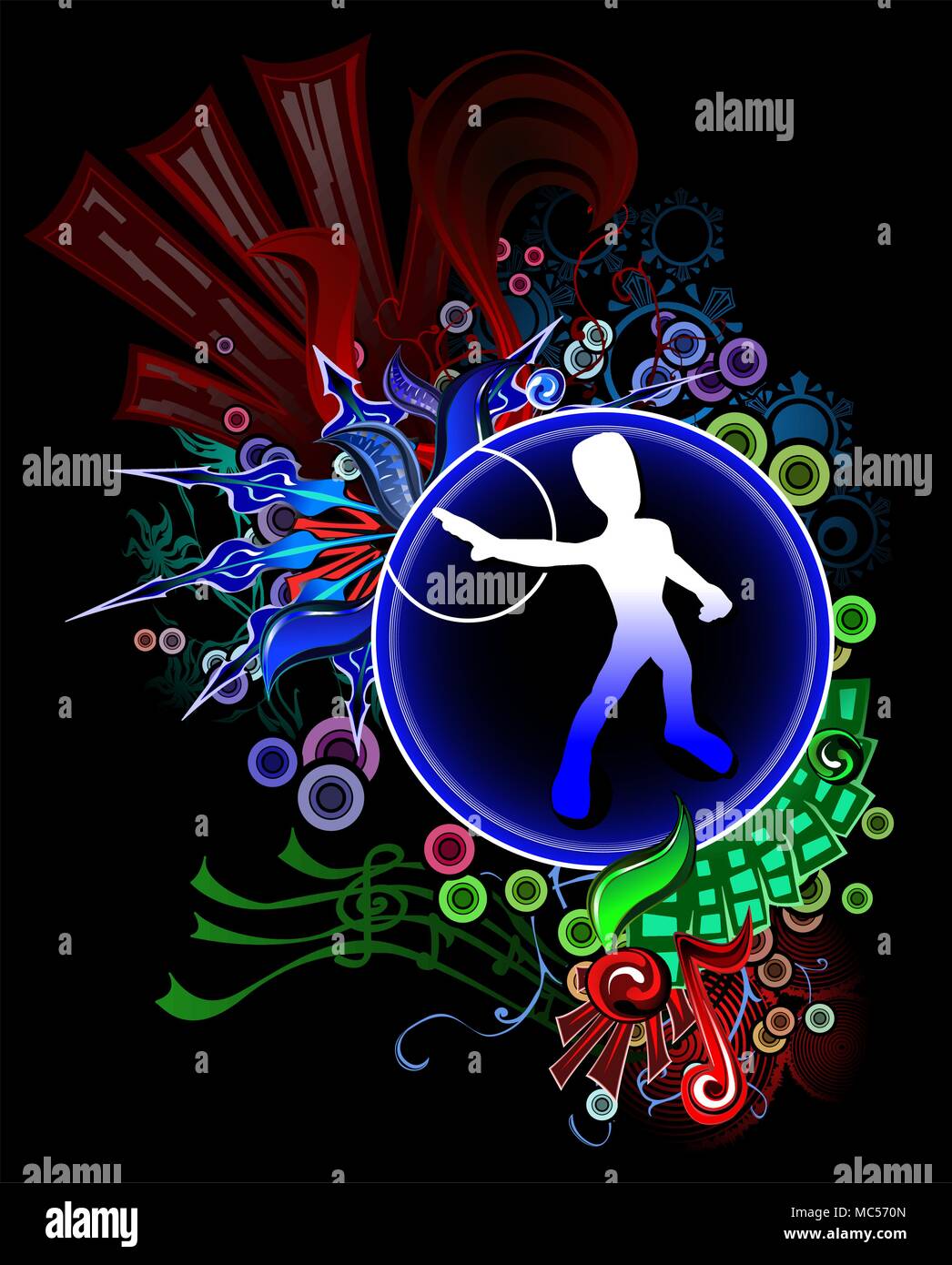 Musical variety show Stock Vector Images - Alamy