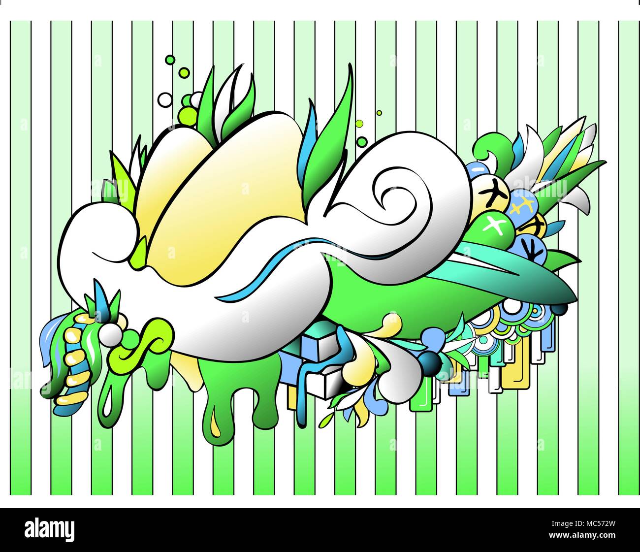 Soft abstract background blue green Stock Vector Images - Alamy